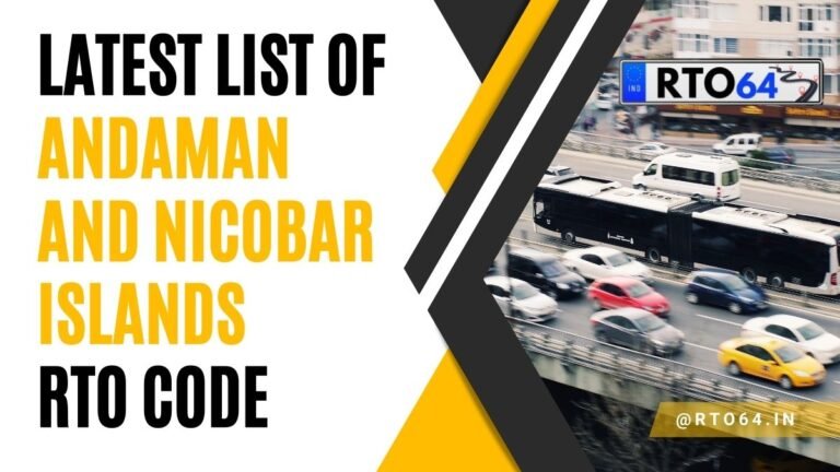 Andaman and Nicobar RTO Code List, Vehicle Registration, Website, Owner ...
