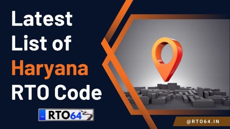 Haryana RTO Code List, Registration, Website, Owner Details 2026 - RTO64