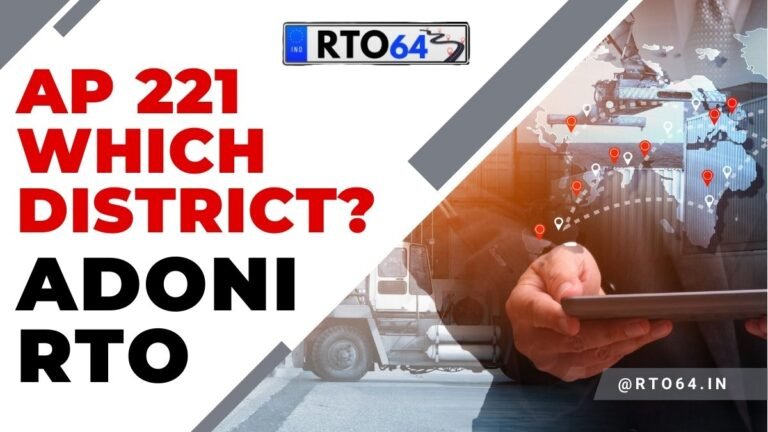 AP 221 Which District: Adoni RTO Office Vehicle Registration Details ...
