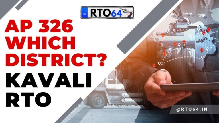AP 326 Which District: Kavali RTO Office Vehicle Registration Details ...