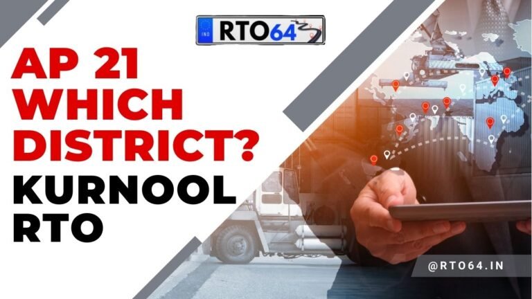 AP 21 Which District: Kurnool RTO Office Vehicle Registration Details ...