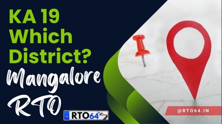 KA 19 Which Registration: Mangalore RTO Office Vehicle Details - RTO64