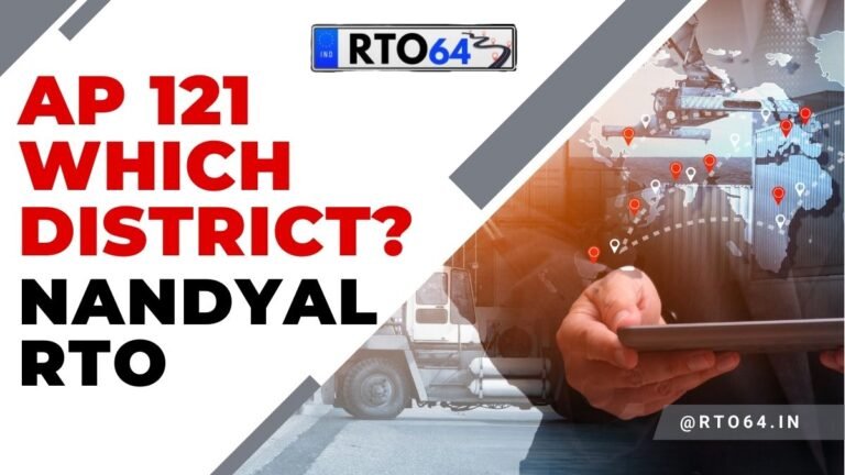 AP 121 Which District: Nandyal RTO Office Vehicle Registration Details ...