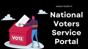 National Voters Service Portal 2025 - Login at voters.eci.gov.in - RTO64