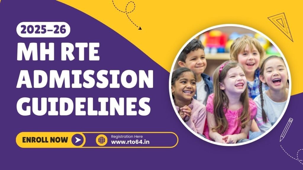 MH RTE 25 Admission Guidelines 2025-26 PDF - RTO64